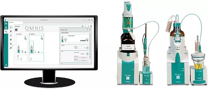 OMNIS - die Plattform zur Integration der Metrohm Titrando Gerätegeneration